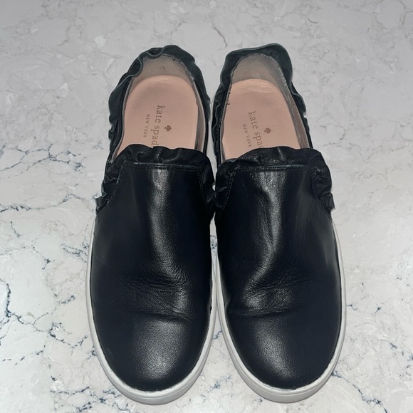 kate spade | Shoes | Kate Spade Lilly Slipon Shoes With Ruffle Accent ...